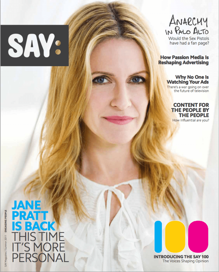 Say Magazine / Say Quarterly: Exploring the Future of Digital Media ...