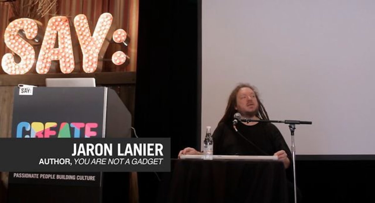 Jaron Lanier on the Pleasures of Digital Media - Say Daily
