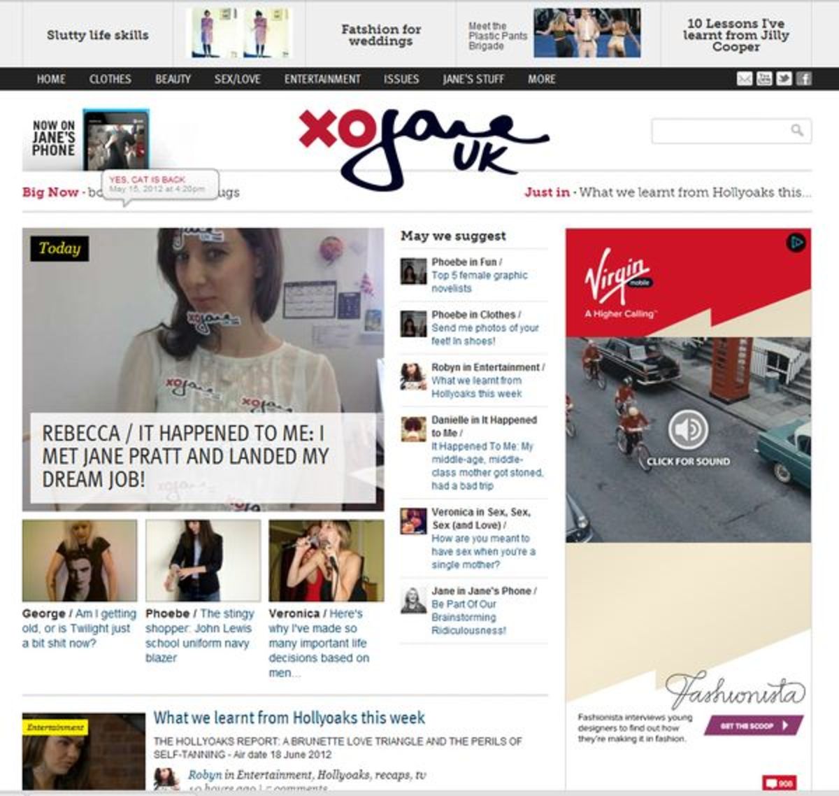 xoJane Invades the U.K. - Say Daily